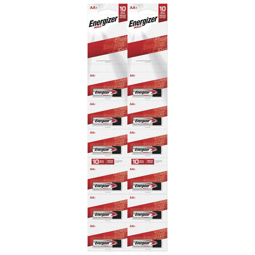 Pila Alcalina (AA) Tira con 12 Piezas Energizer