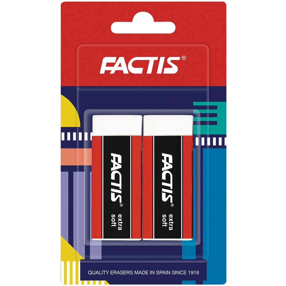 GOMA DE BORRAR ES 20 CAJA CON PIEZAS FACTIS BPF10062