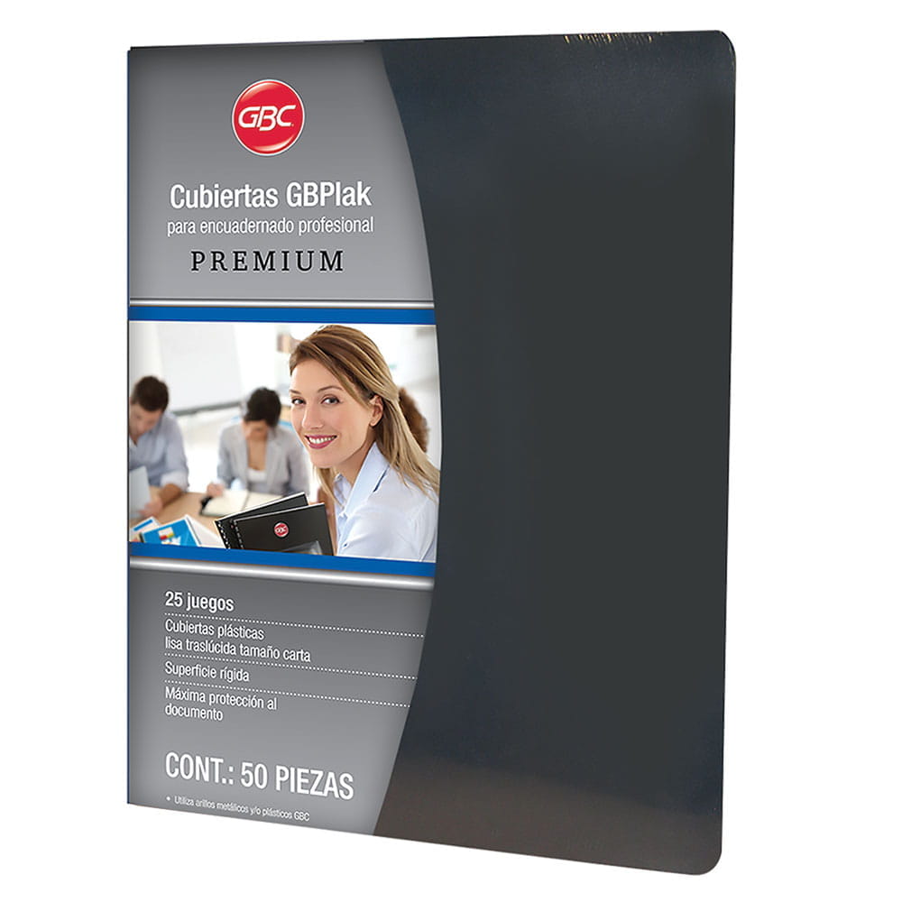 Pasta para Engargolar Tamaño Carta con 2 Negro (25 Juegos cada Uno) de ...