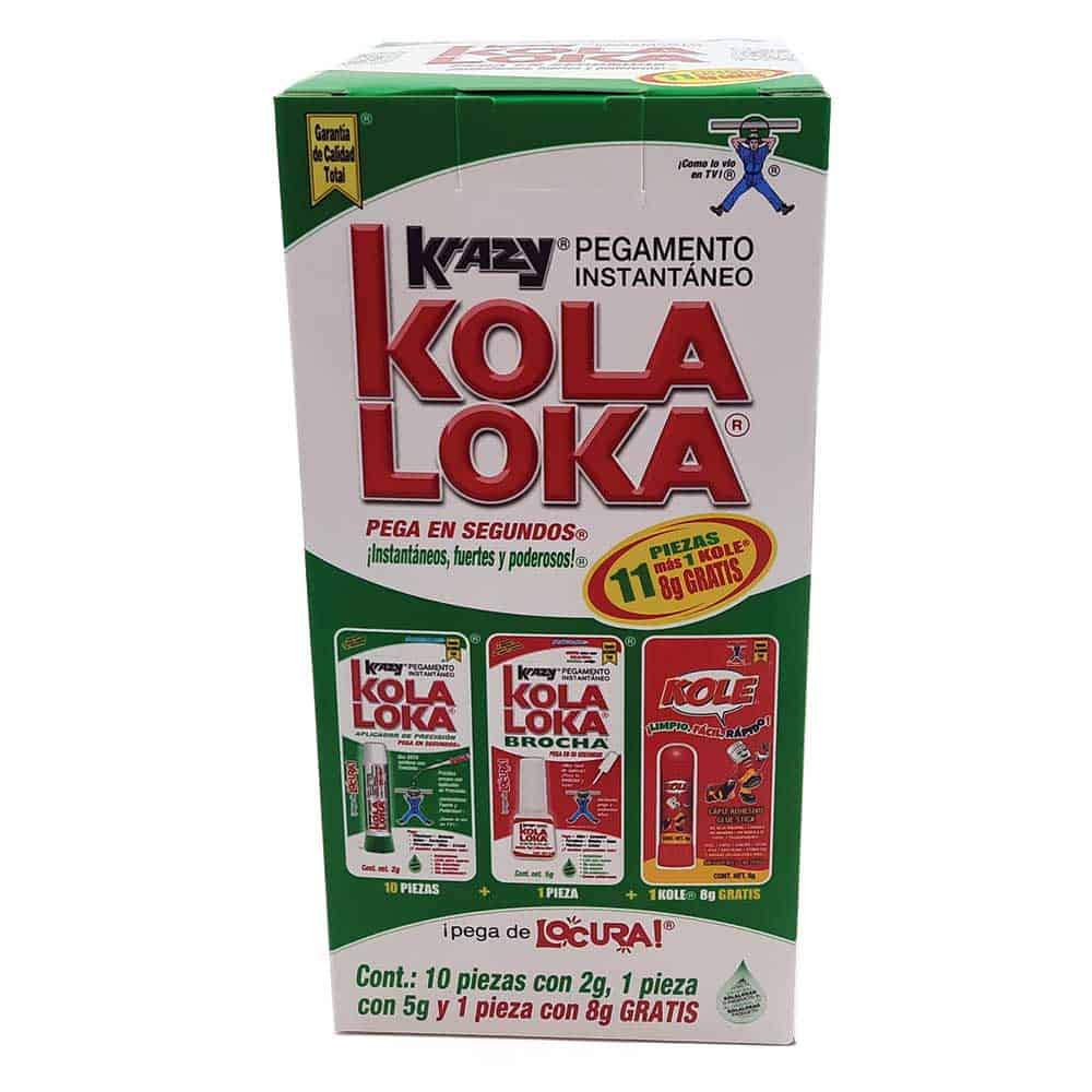 Kit de Pegamento Instantáneo 10 Gotero 2 gr / 1 Brocha 5 gr / 1 Lápiz ...