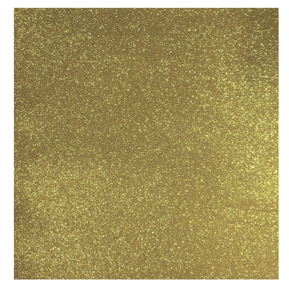 Foamy con Diamantina de 55 x 43 cm Oro Claro