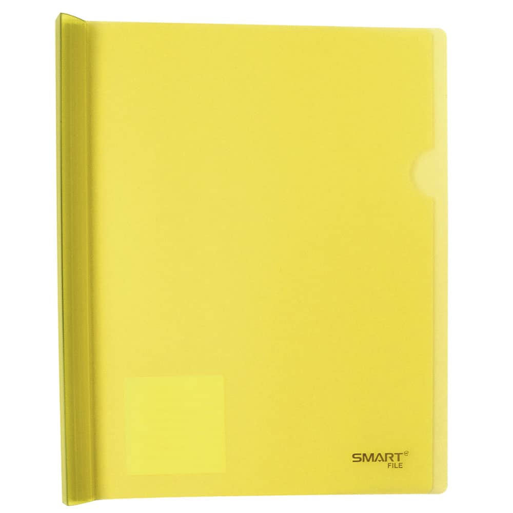 Folder de Plástico Tamaño Carta con Costilla Grande 15 mm Amarillo ...