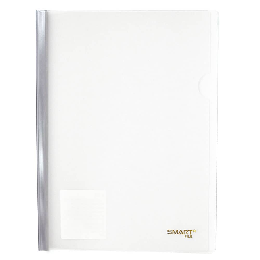 Folder de Plástico Tamaño Carta con Costilla Delgada de 7 mm Cristal ...