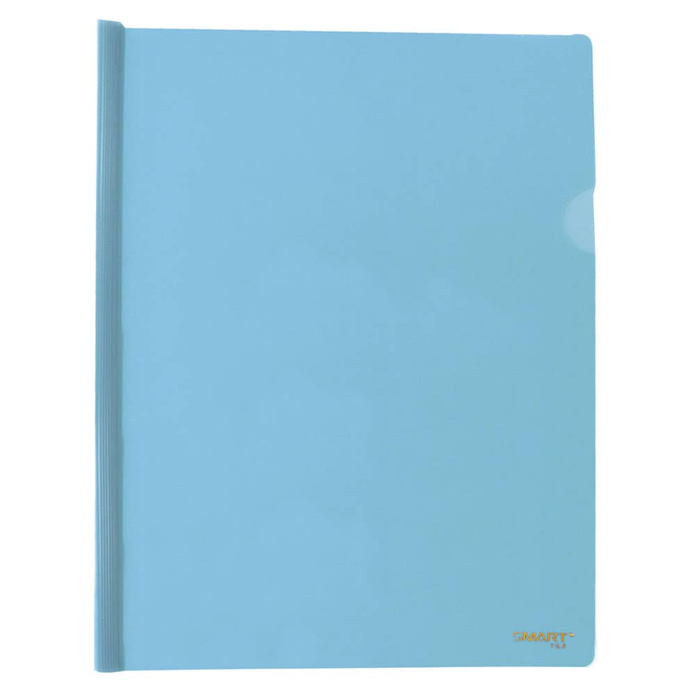 Folder de Plástico Tamaño Carta con Costilla Delgada 7 mm Aqua ...