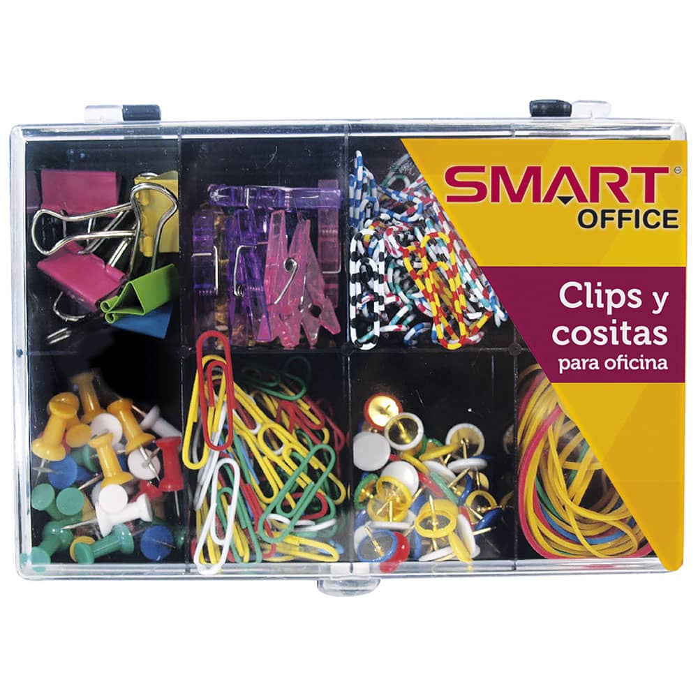 Clips y Cositas para Oficina Charola con 8 Divisiones Smart
