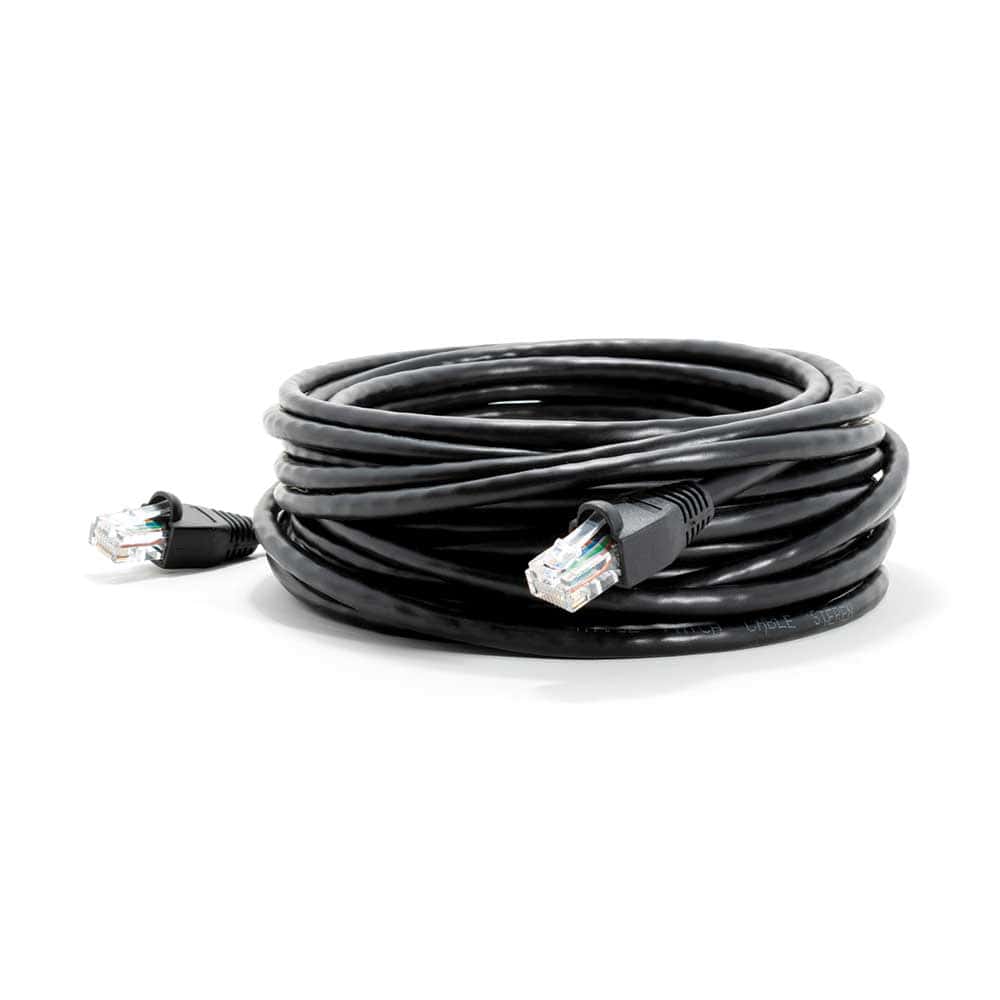 Cable Ethernet UTP CAT 5e de 7.6 mts Negro Steren 358-5250V