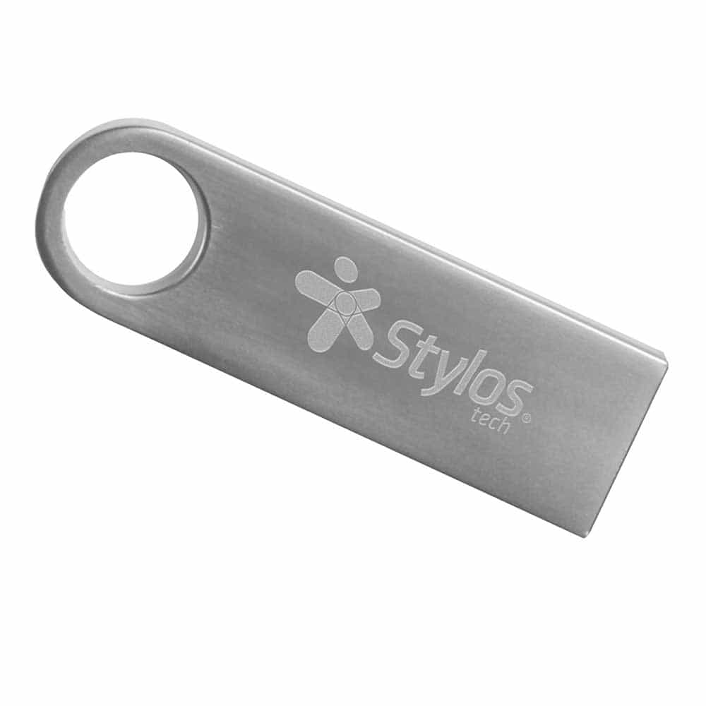 Memoria USB de 16 GB Metálica Stylos STMUSB2B