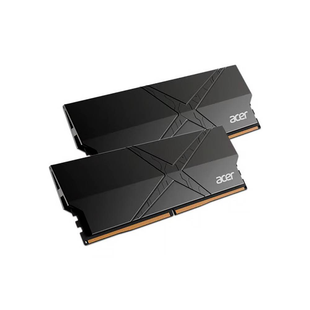 RAM GAMING ACER HT200 UDIMM DDR5 NEGRO 64GB (2X32GB) 6000 MHz CL30 BL ...